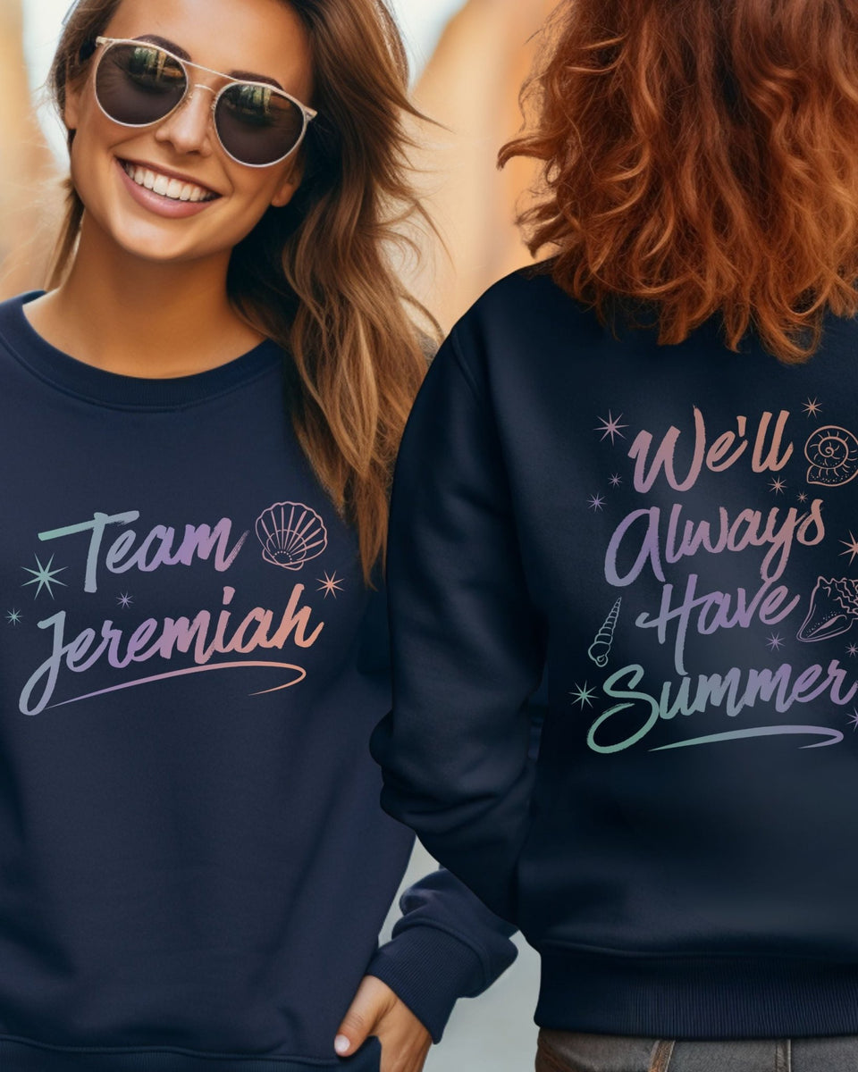 Team Jeremiah Sweatshirt | The Summer I Turned Pretty Merch (TSITP Gra ...